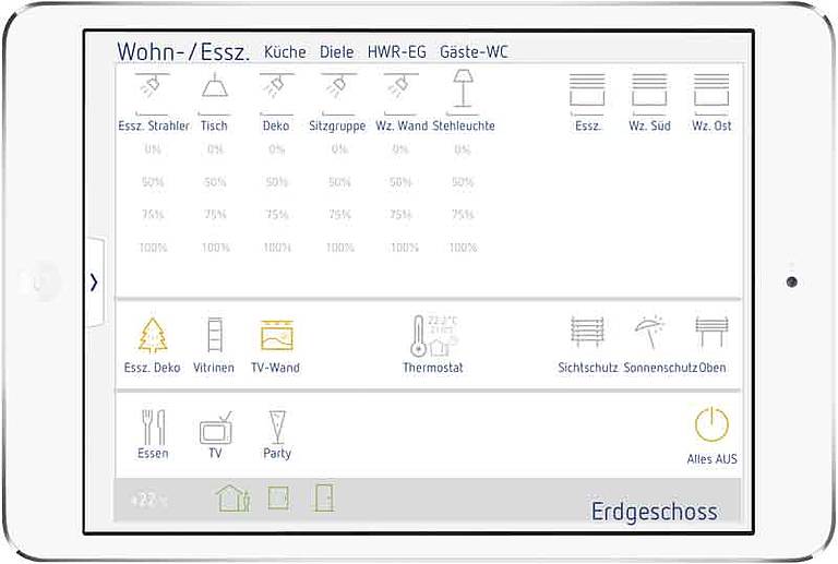 KNX-Visualisierung für das Fachhandwerk - Deutlicher Mehrwert durch komfortable Steuerung per ...