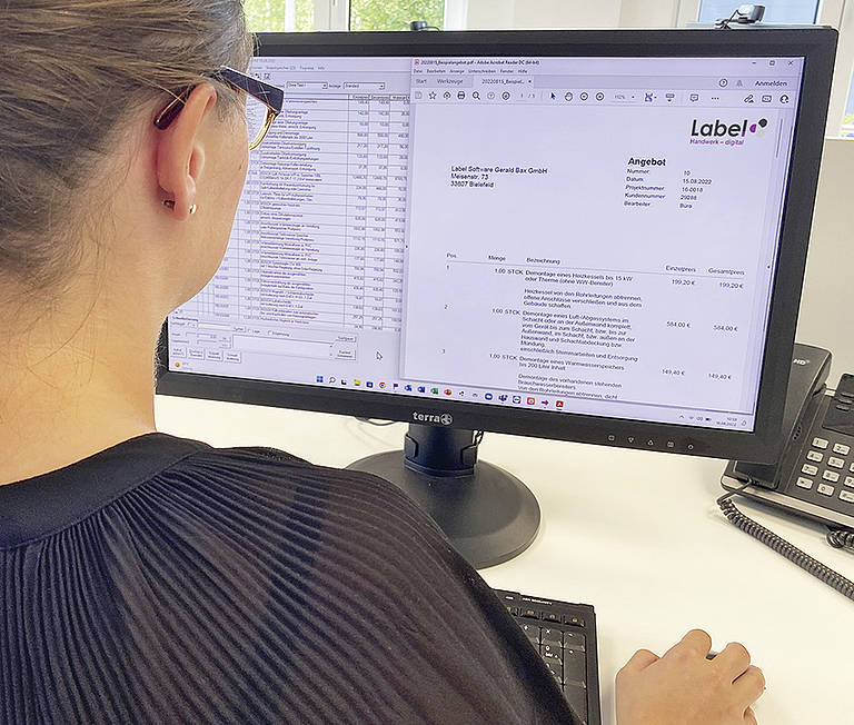 Label Software Gerald Bax: Vorlagen für die Angebotserstellung | IKZ
