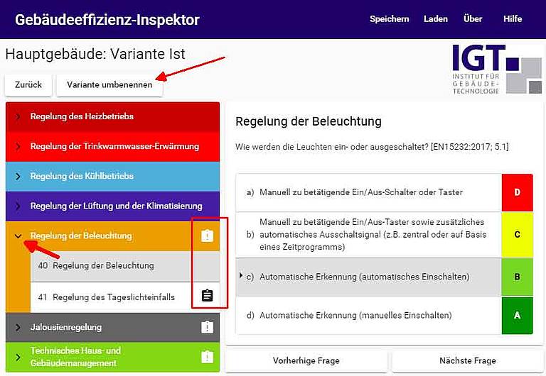 „Gebäudeeffizienz-Inspektor“-Tool | IKZ