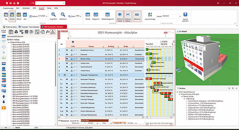 Weise Software: Visuelle Bauzeitenplanung mit BIM | IKZ