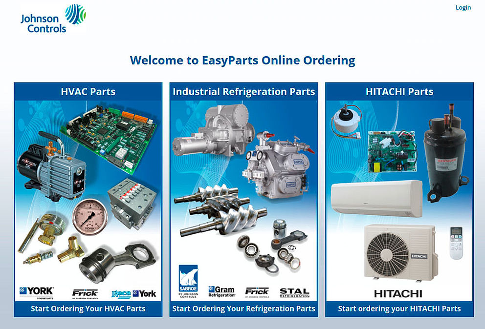 Johnson Controls: Ersatz- und Zubehörteile für „York“-Kälte- und ...
