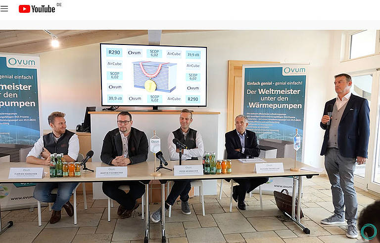 Ovum stellt neue Wärmepumpe mit SCOP von 6,02 vor | IKZ