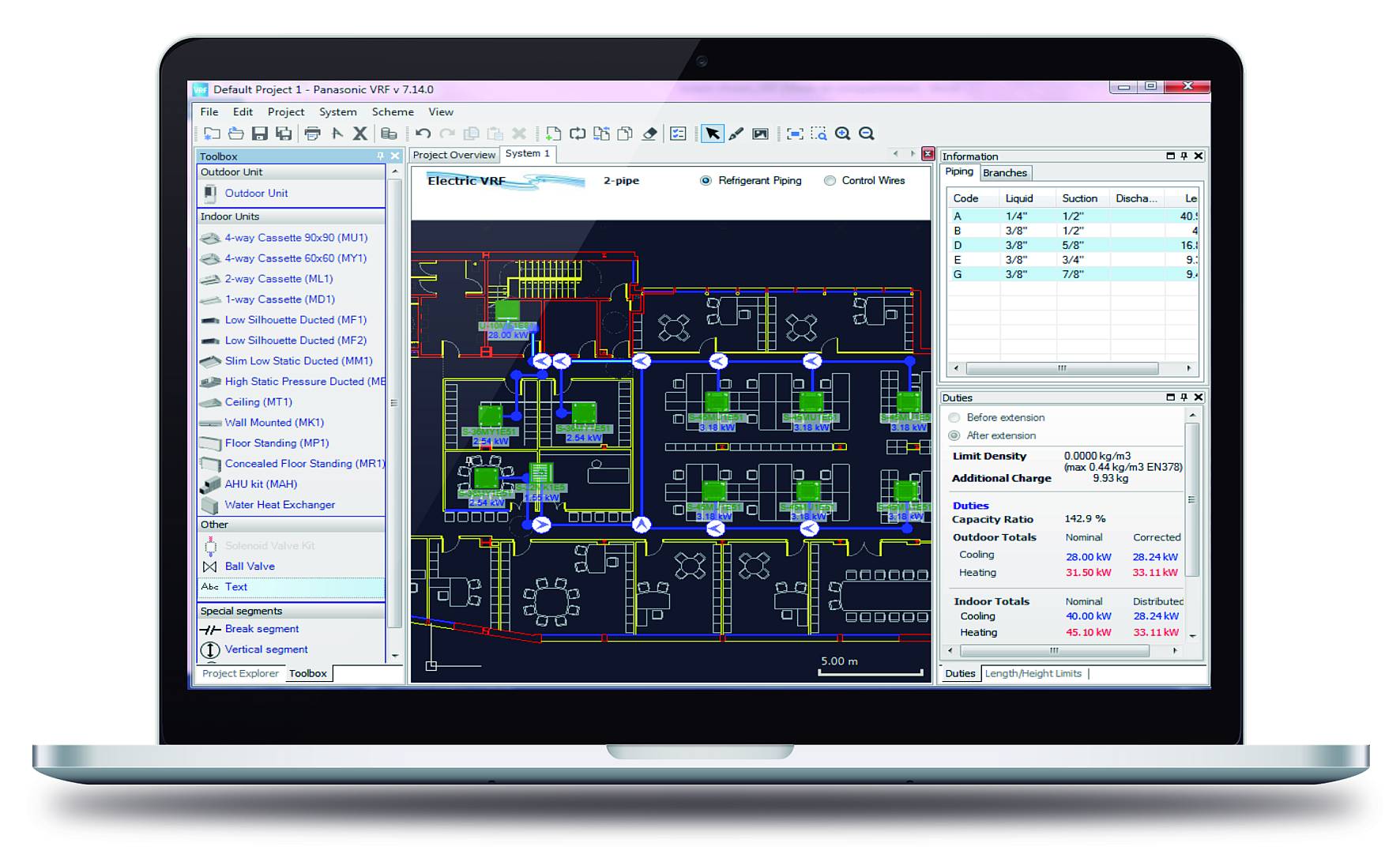 Kostenlose VRF-Planungs-Software | IKZ