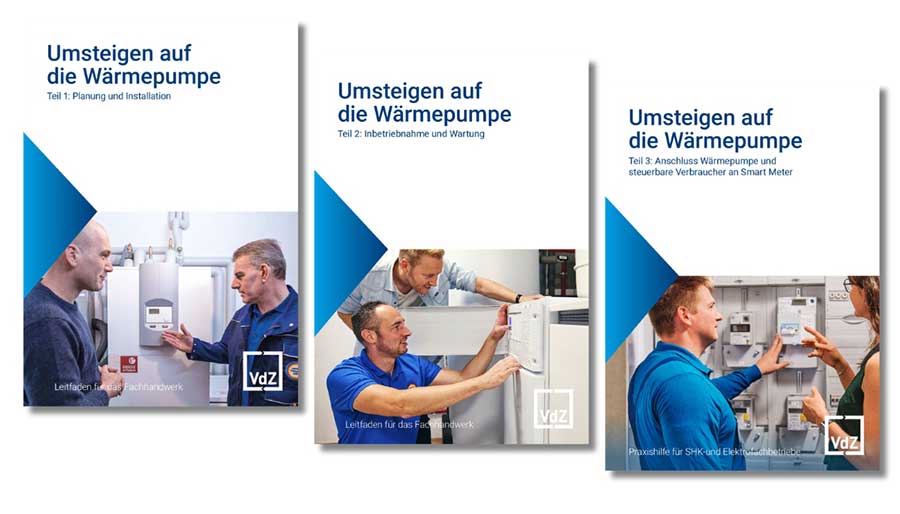 VdZ-Reihe „Umsteigen auf die Wärmepumpe“ überarbeitet und um Smart ...